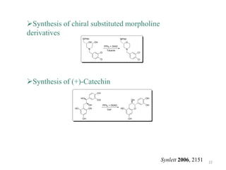Mitsunobu reaction | PPTX