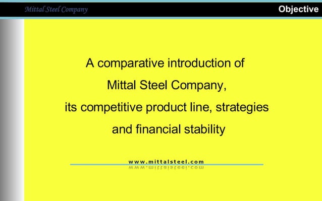 Mittal Steel Company | PPS | Large Business | Business