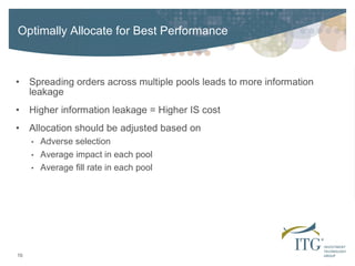 Finding the Best Liquidity in Dark Pools | PDF