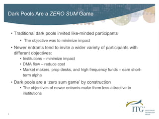 Finding the Best Liquidity in Dark Pools | PDF