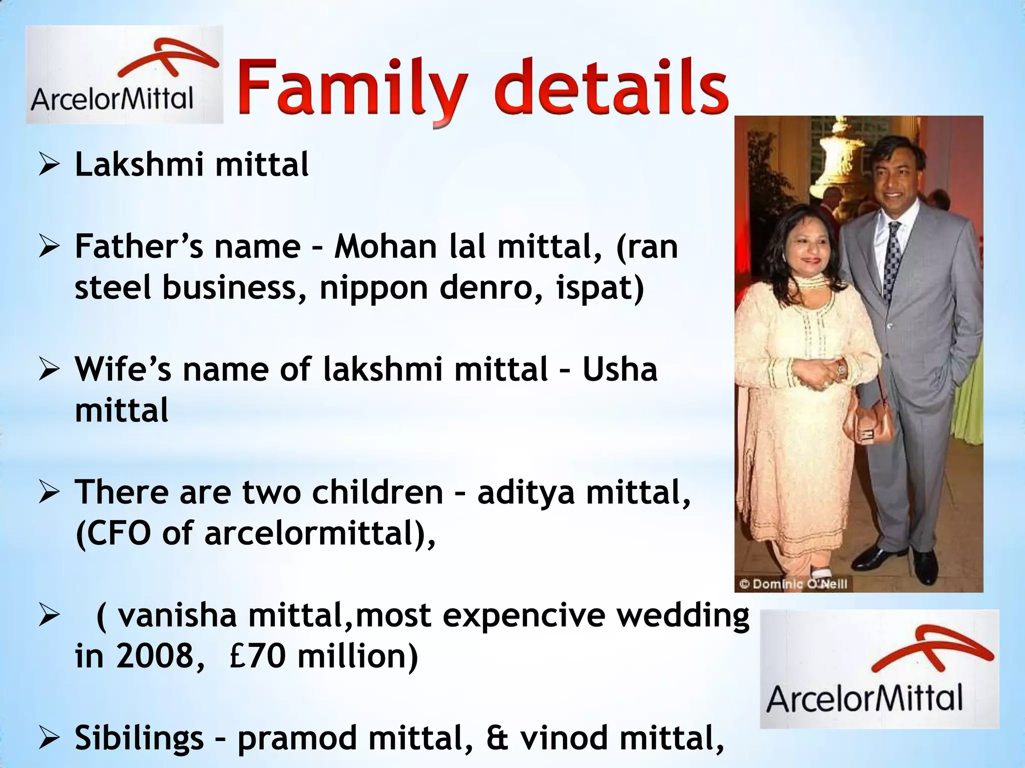 Lakshmi Narayan Mittal by Atul chaurasiya | PPT