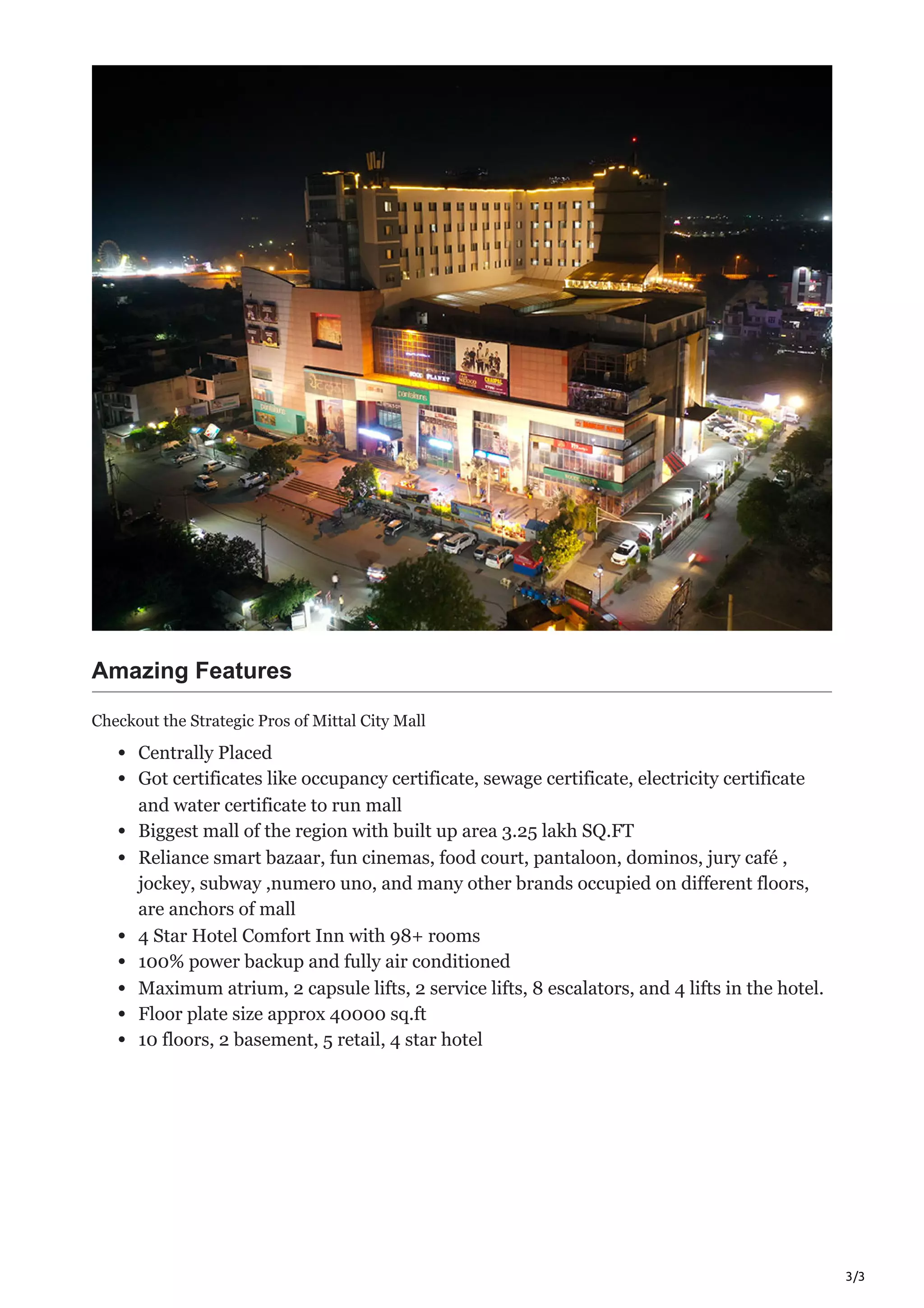 City mall Bathinda | PDF