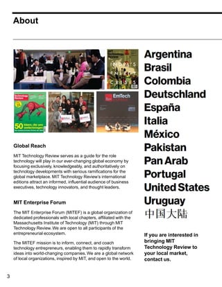 MIT technology Review Media Kit 2016 | PDF