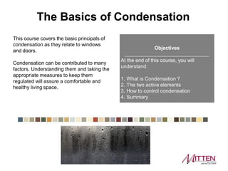 Basics of Condensation | PDF