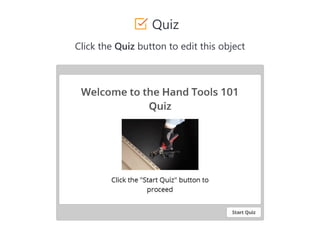 Hand Tools 101 | PPT