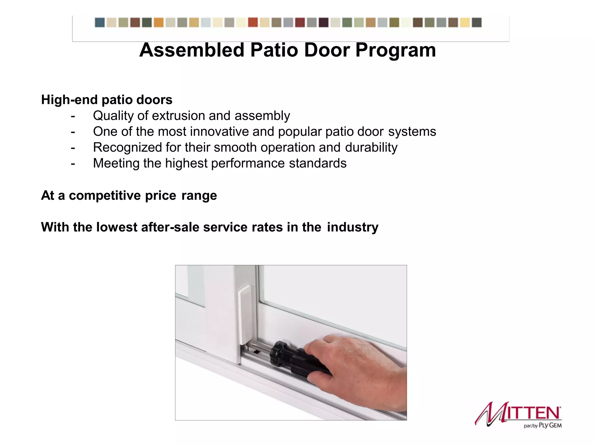 P.H Tech Patio Doors | PDF