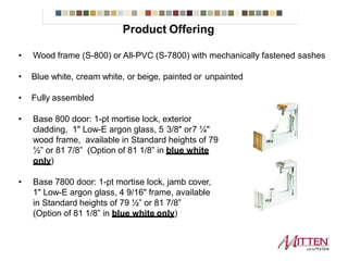 P.H Tech Patio Doors | PDF