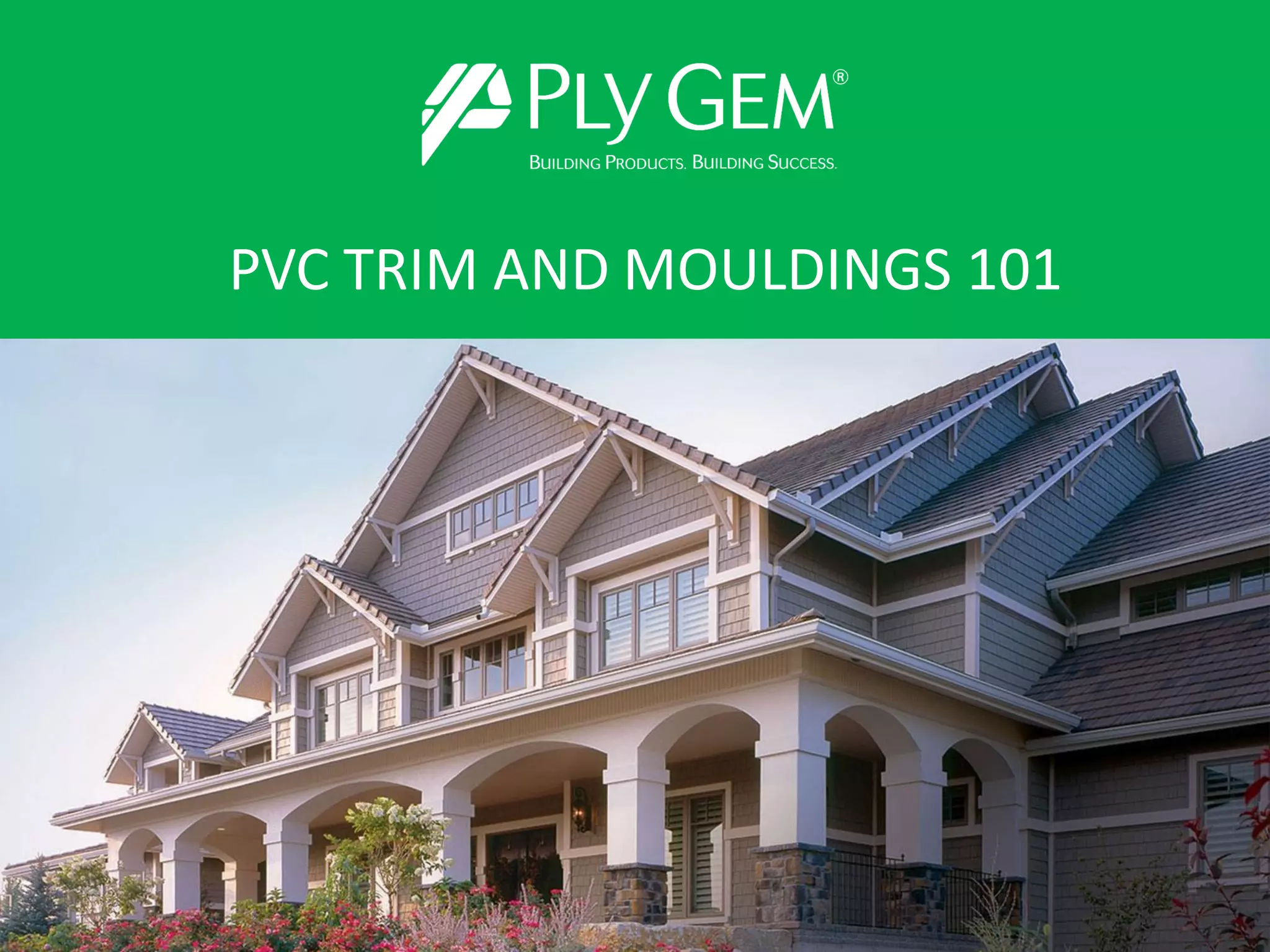 PVC Trim & Mouldings 101 | PDF