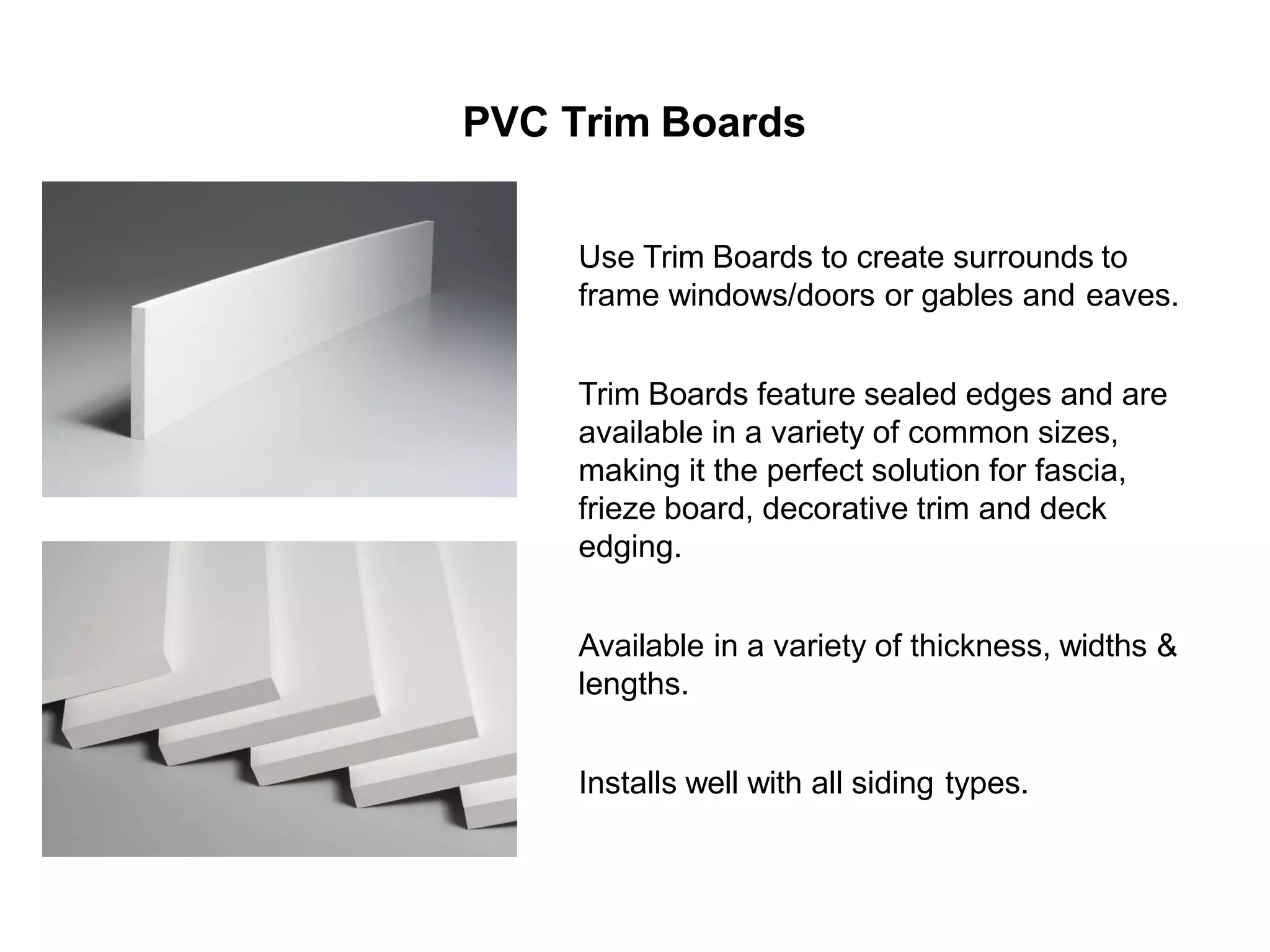 PVC Trim & Mouldings 101 | PPT