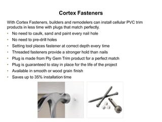PVC Trim & Mouldings 101 | PPT