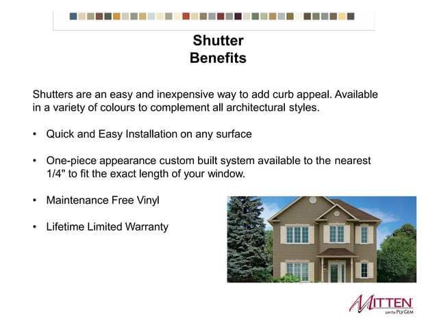 Mitten - Shutters 101 | PPT