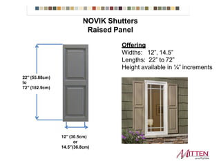 Mitten - Shutters 101 | PPT