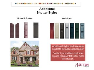 Mitten - Shutters 101 | PDF