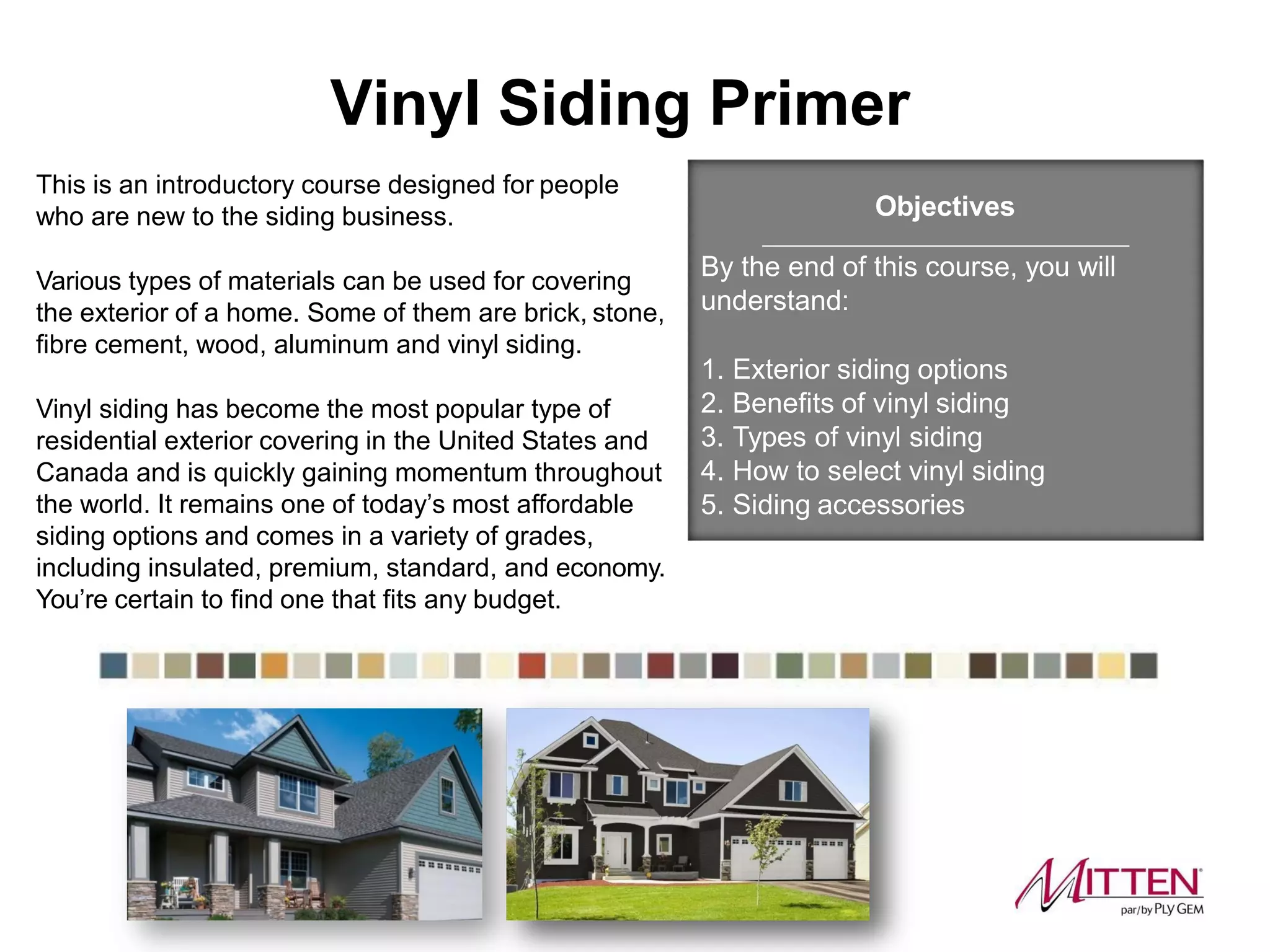 Mitten - Vinyl Siding Primer | PDF