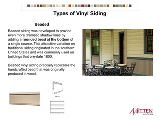 Mitten - Vinyl Siding Primer | PPT