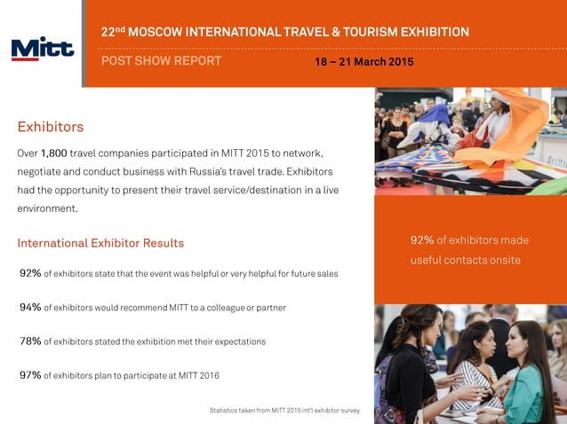 MITT 2015 Travel Exhibition in Russia | PPT