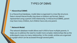 DBMS - Database Management System | PPTX