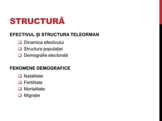 Județul Teleorman, Mitu Ileana Mihaela | PPTX