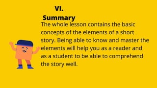 Elements of a Short Story | PPTX