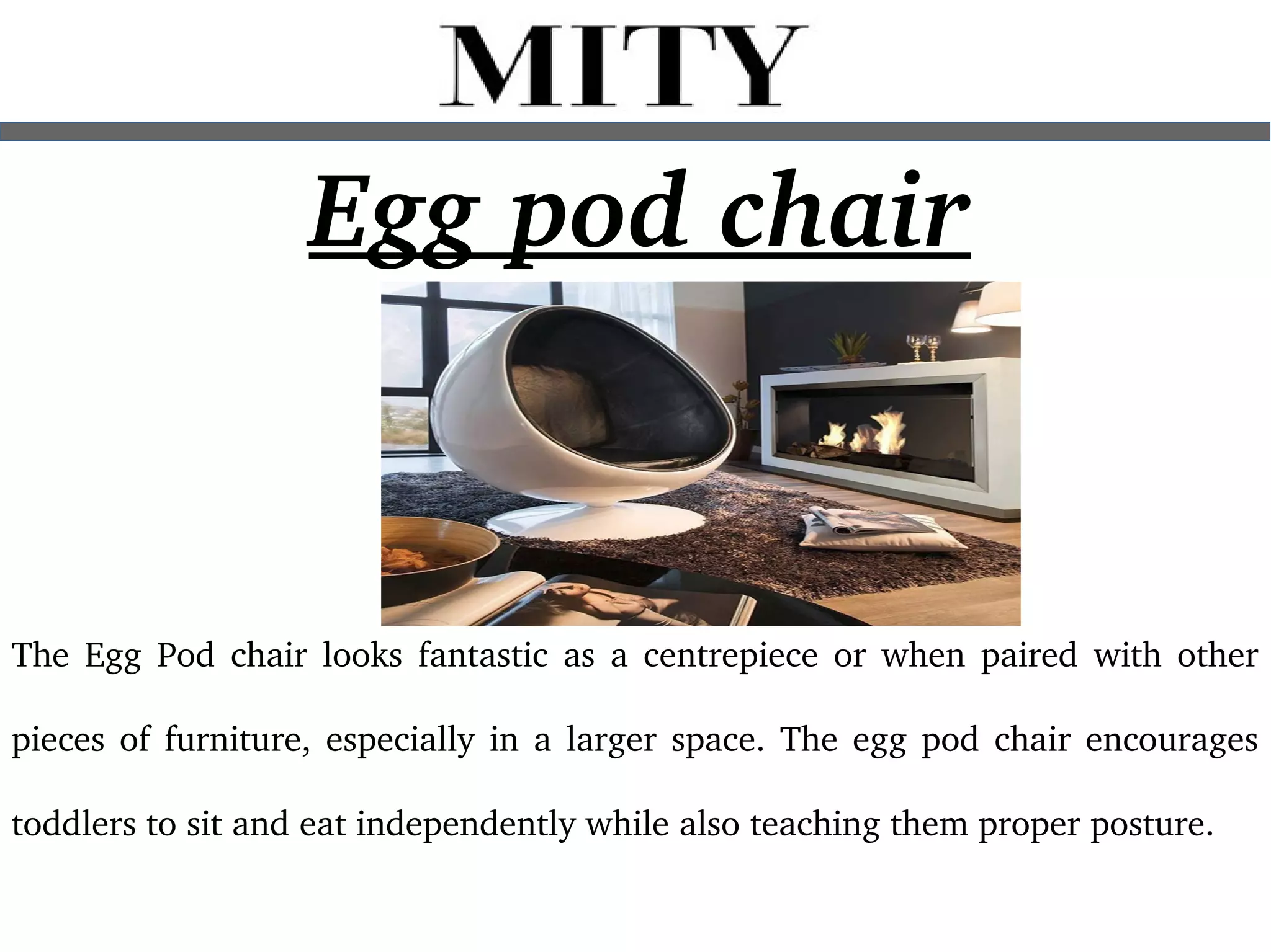 egg pod chair | PPT