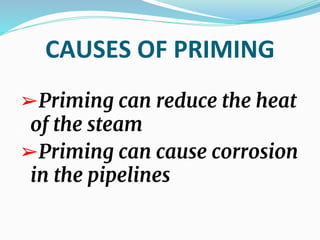 Priming and foaming | PPTX
