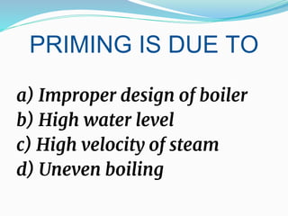 Priming and foaming | PPTX