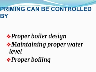 Priming and foaming | PPTX