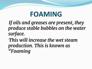 Priming and foaming | PPTX