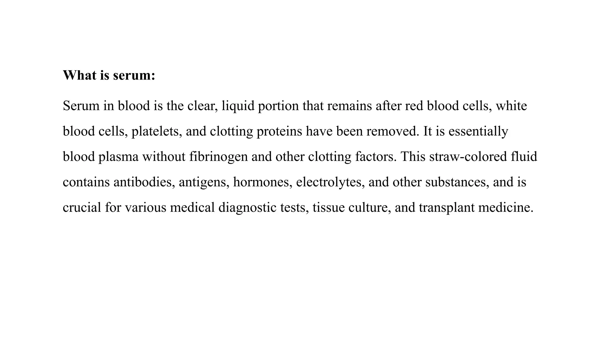 Composition and characteristics of blood | PPTX