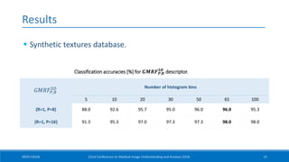 Volumetric Texture Analysis Based on Three-Dimensional Gaussian Markov Random Fields | PPTX