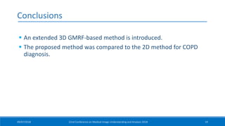 Volumetric Texture Analysis Based on Three-Dimensional Gaussian Markov ...