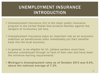 Families at Risk: Assessing the Impact of Changes Made to Michigan's ...