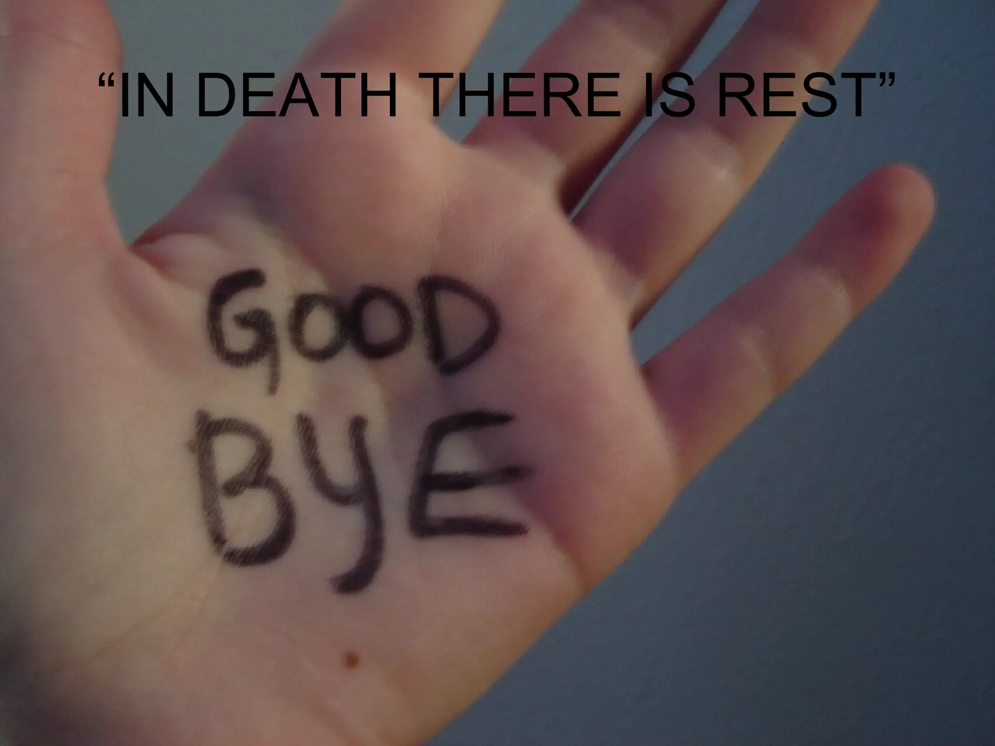 Mi ultimo adios | PPT