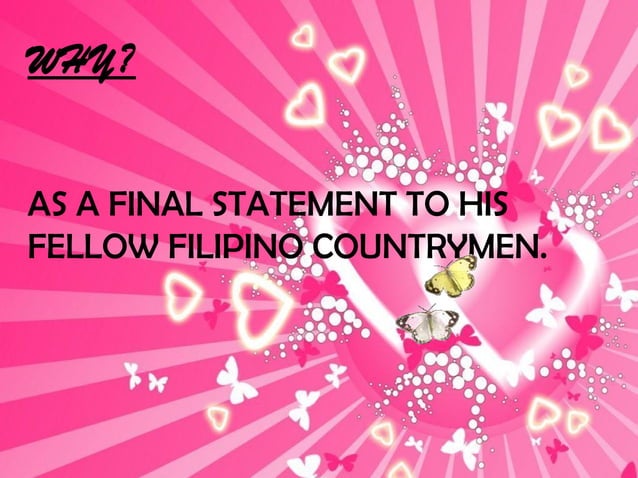 Mi ultimo adios | PPT | Poetry | Books and Literature