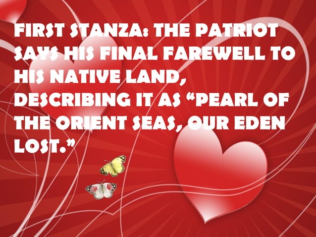 Mi ultimo adios | PPT | Poetry | Books and Literature