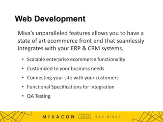 Miva merchant enterprise – connecting the back office | PPT