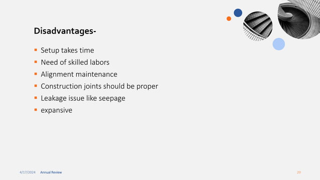 Mivan Aluminum formwork ppt presentation | PPTX