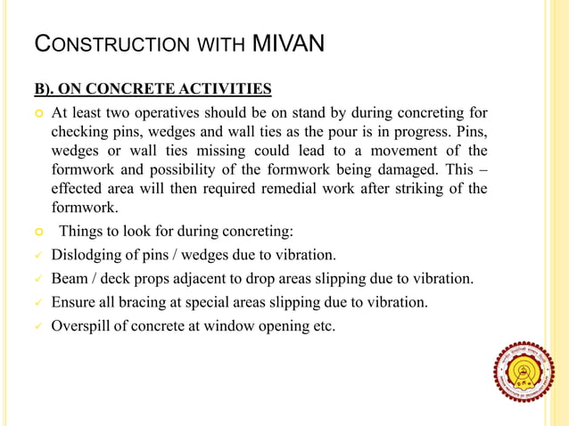 MIVAN_An Aluminum Formwork Construction Technique | PPTX | Needlework ...