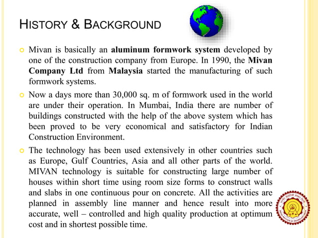 MIVAN_An Aluminum Formwork Construction Technique | PPTX | Needlework ...