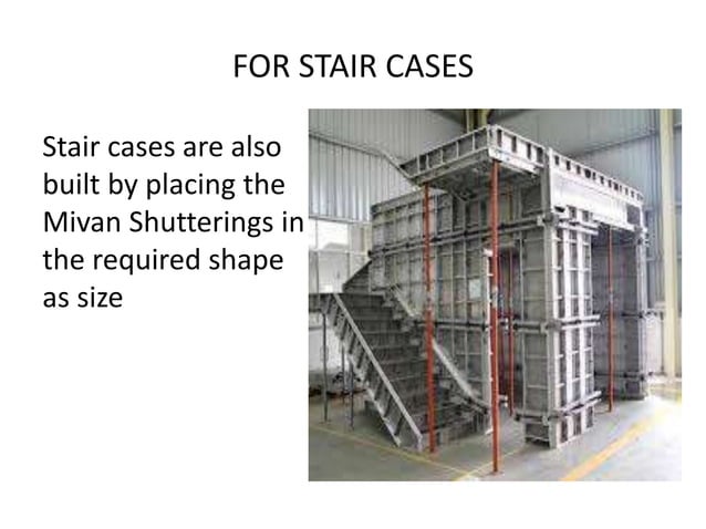 Mivan shuttering | PPTX | Civil Engineering Industry | Industries