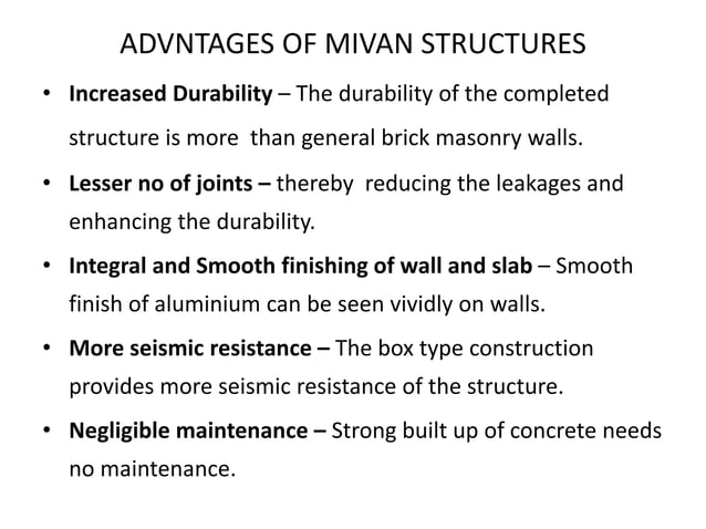 Mivan shuttering | PPTX | Civil Engineering Industry | Industries