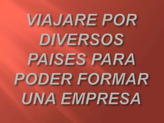 Mi vision personal a futuro david medrano | PPTX