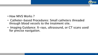 Minimal invasive vascular surgery | PPTX | Blood Disorders | Diseases ...