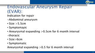 Minimal invasive vascular surgery | PPTX | Blood Disorders | Diseases ...