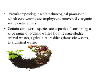 Industrial Waste And Sludge Management By Vermicomposting | PPT
