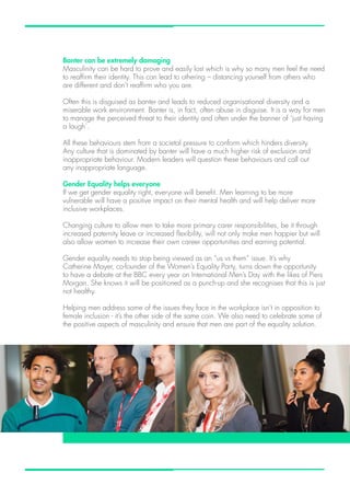 Masculinity in the Workplace Event Report | PDF