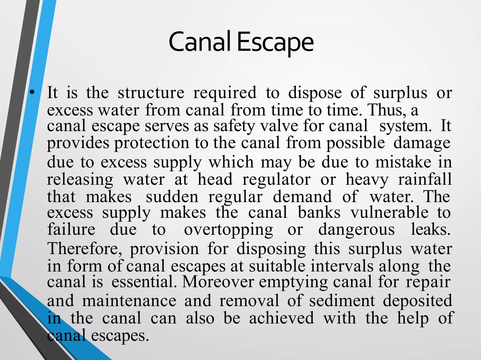 Canal Regulation Works | PDF