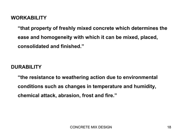 Mix design-ppt | PPT