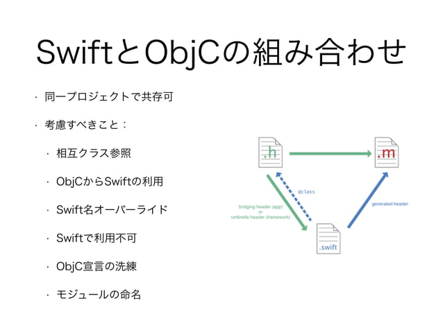 Mix And Match Swift And Objective C Ppt