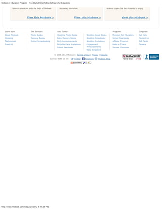 Mixbook for Educators | PDF